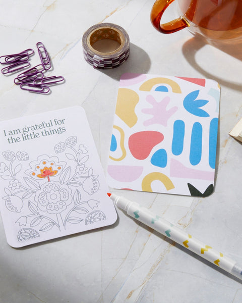 Colour Your Own Affirmation Cards | Inspiring DIY Affirmation Art ...
