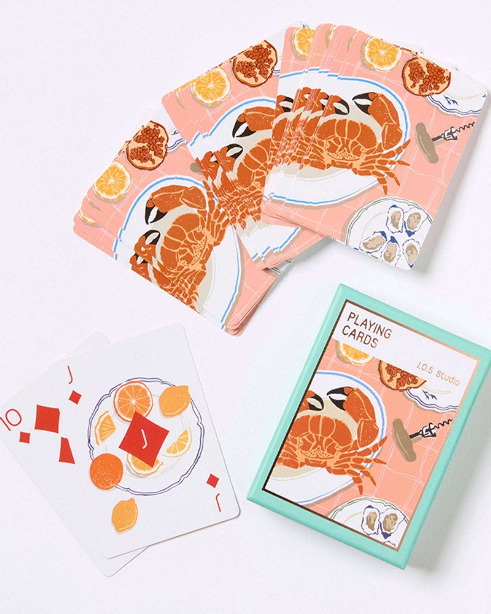 Mediterranean Summer Playing Cards | Journey of Something