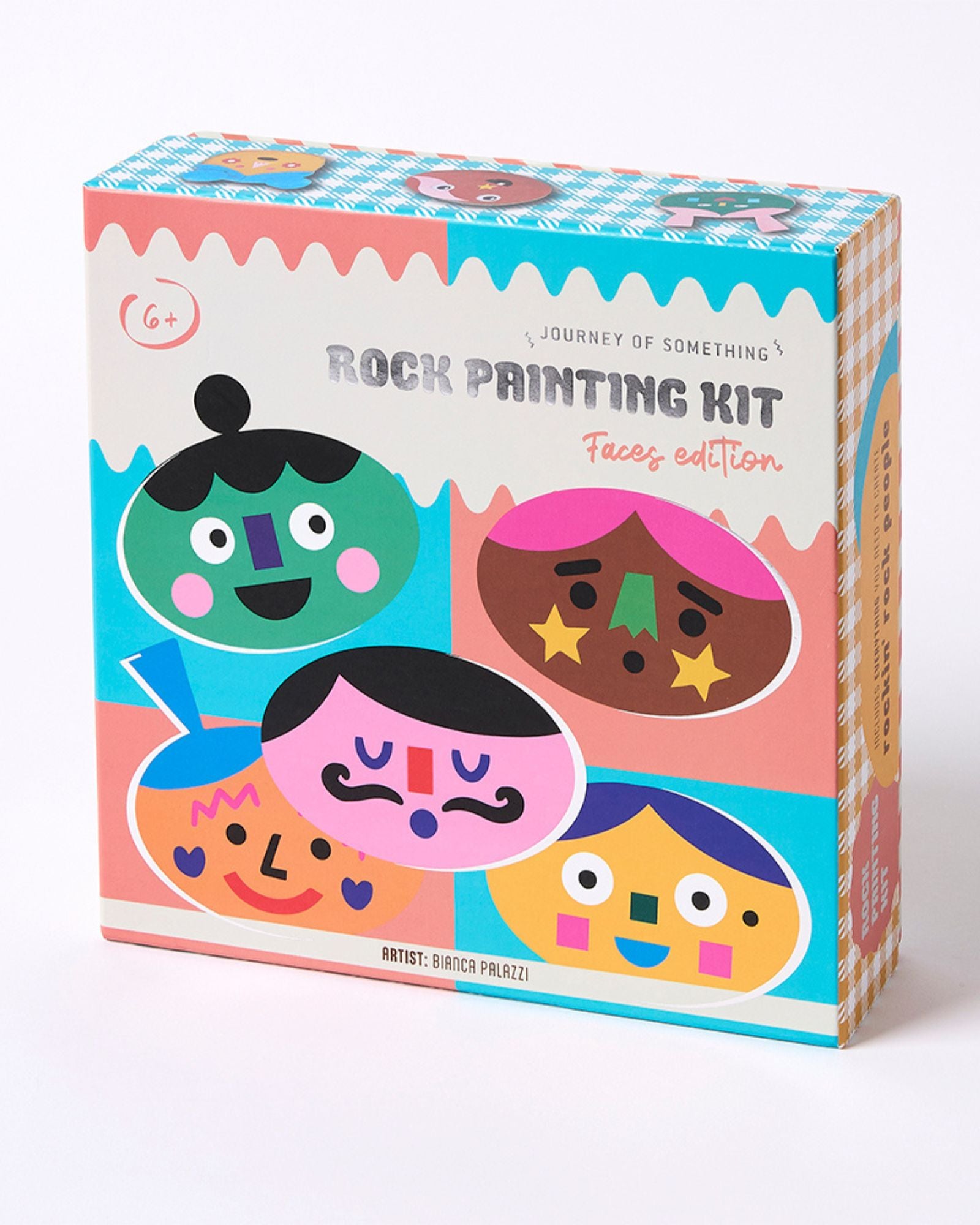 Kids Rock Painting Kit - Create Cool Faces | Journey of Something ...