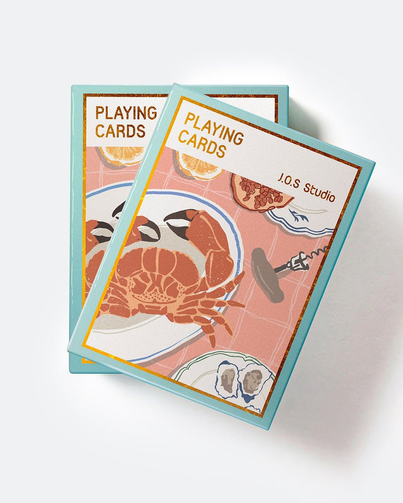 Mediterranean Summer Playing Cards | Stylish Cards Deck Gift